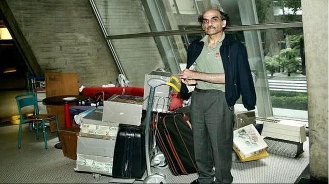 France: Karimi, who inspired director Spielberg's film The Terminal ...
