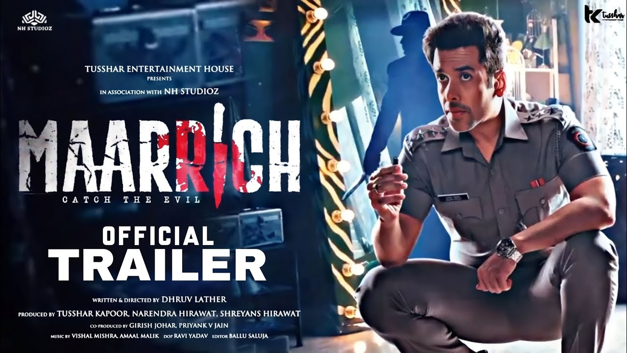 Maarrich Trailer: Tusshar Kapoor in the role of a strong policeman ...