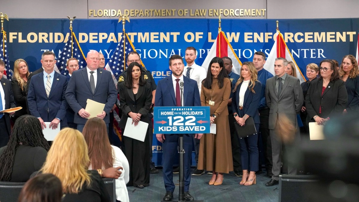 Florida rescues 122 children victims of abuse, exploitation and neglect ...